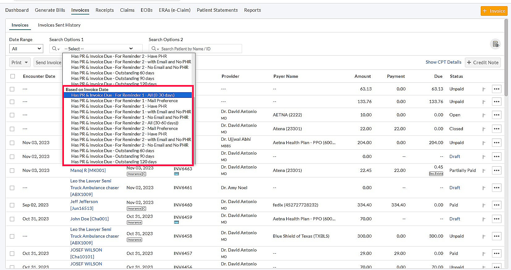 CharmHealth EHR - Patient Billing