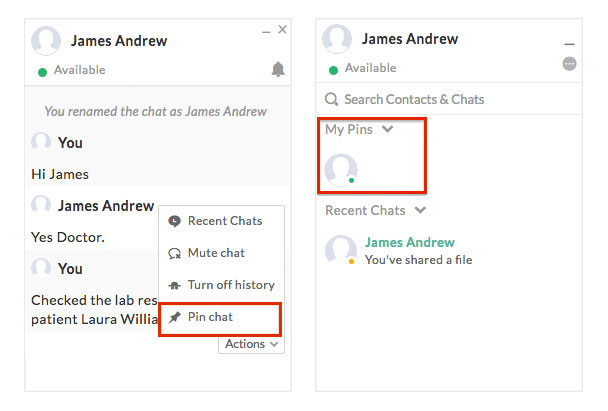 ChARM EHR - Instant Messaging